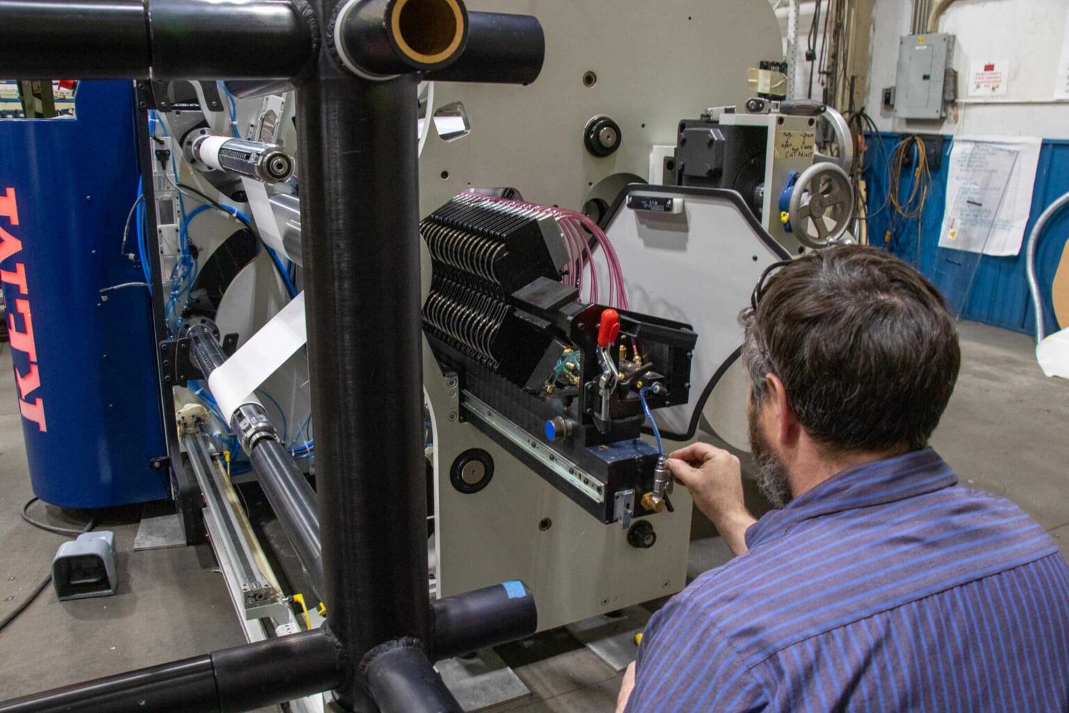 Assembly of machine parts provides additional advantages